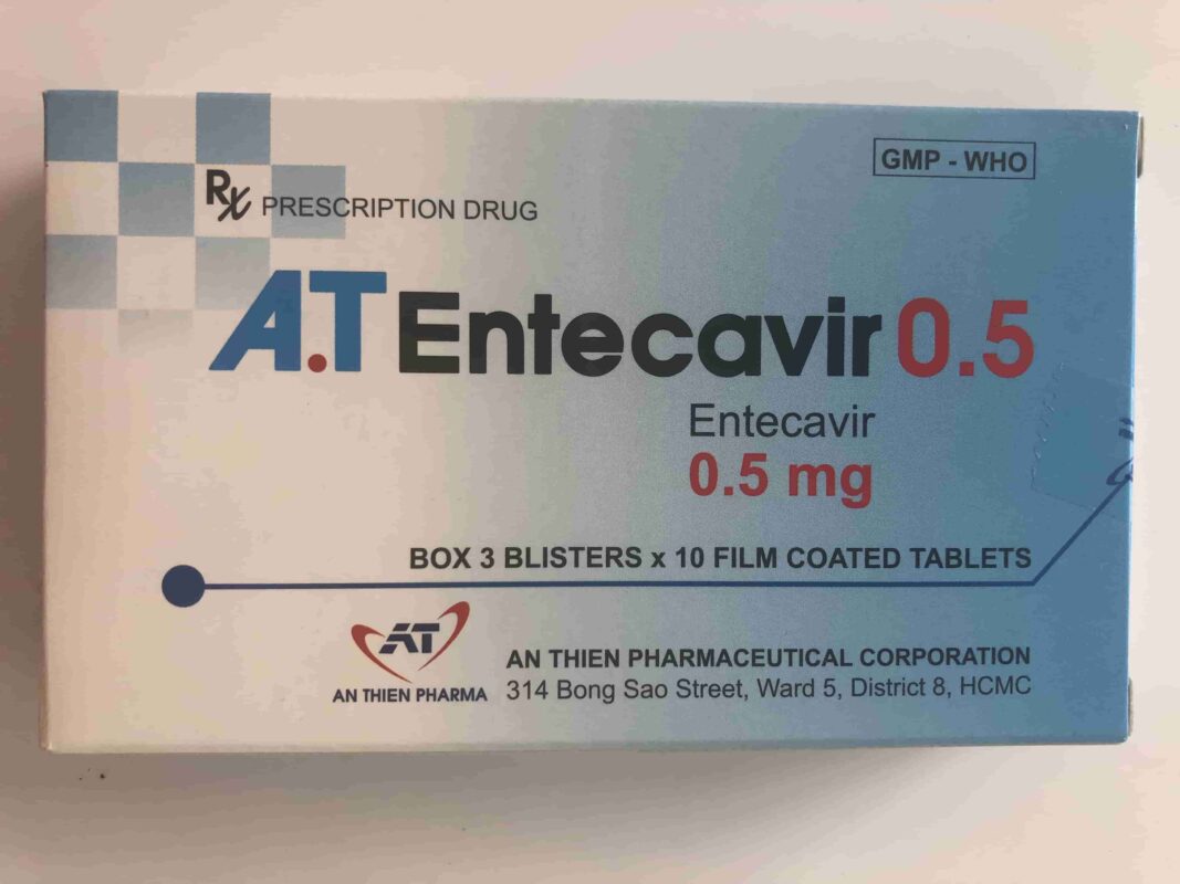 Thuốc AT Entecavir 0.5 mg H/30 viên - Thuốc Giao Tận Nhà